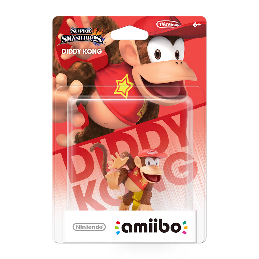 Amiibo - Diddy Kong (Super Smash Bros.) (Unboxed) - Super Retro - Amiibo