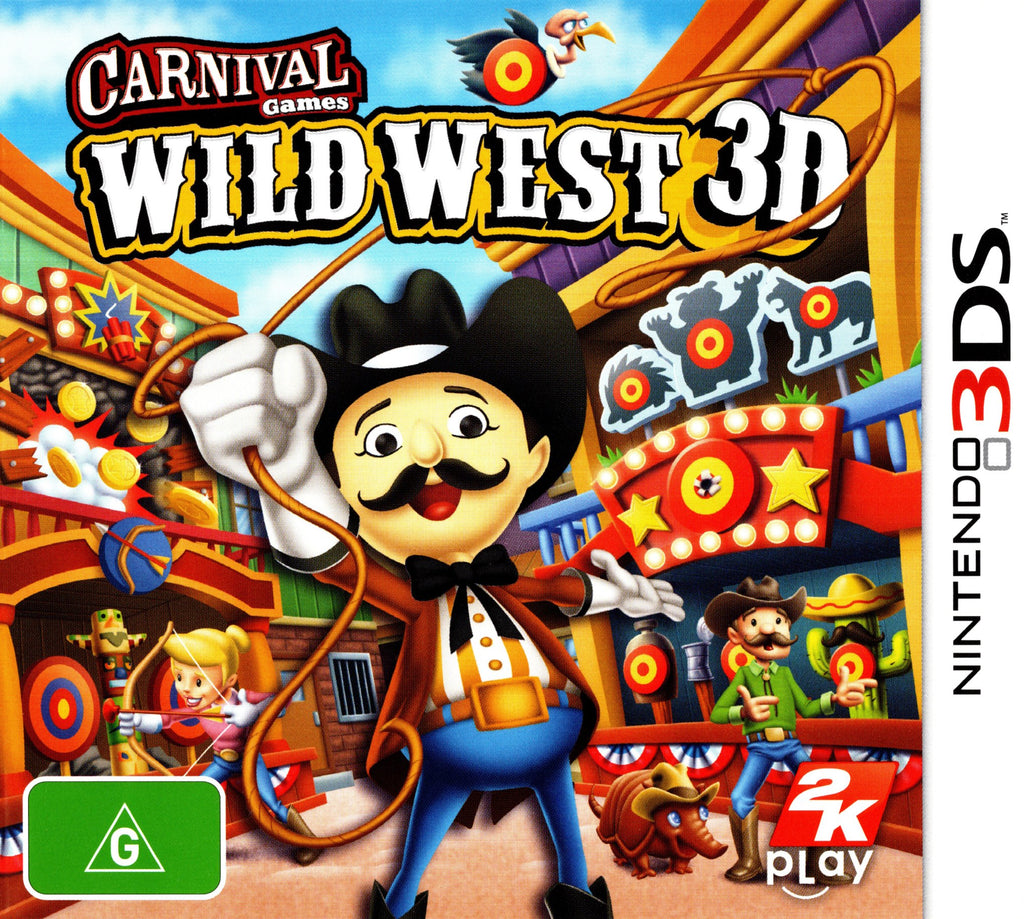 Carnival Games Wild West 3D - 3DS - Super Retro - Nintendo 3DS
