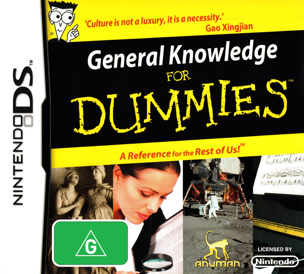 General Knowledge for Dummies - DS - Super Retro - Nintendo DS