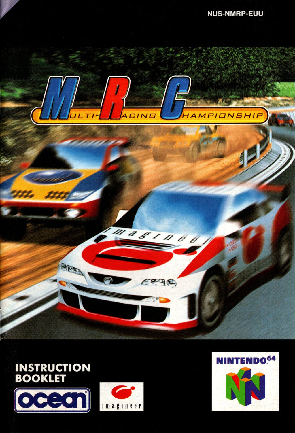 Manual - MRC: Multi Racing Championship - N64 - Super Retro - Manuals