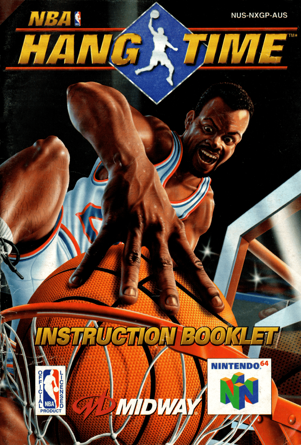 Manual - NBA Hang Time - N64 - Super Retro - Manuals