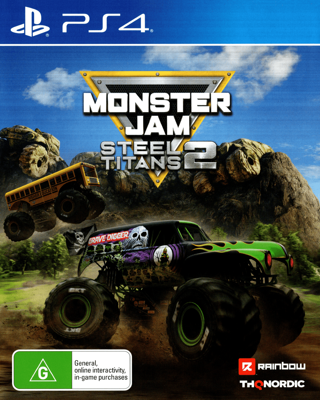 Monster Jam: Steel Titans 2 - PS4 - Super Retro - Playstation 4