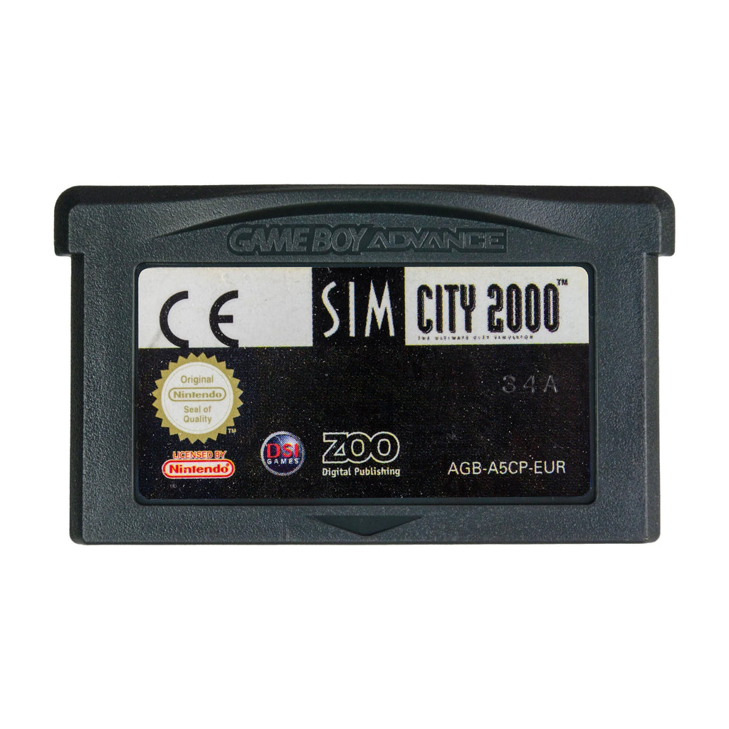 SimCity 2000 - GBA - Super Retro - Game Boy Advance