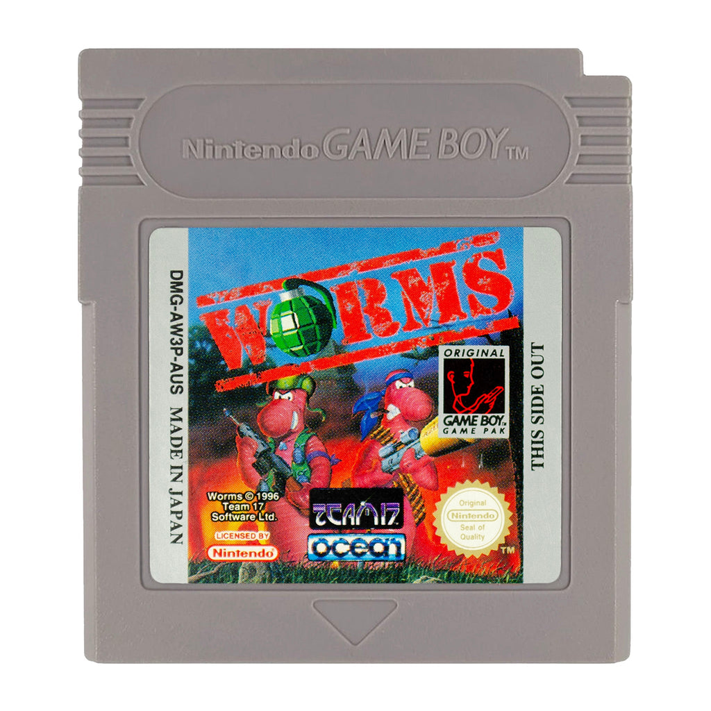 Worms - Game Boy - Super Retro - Game Boy