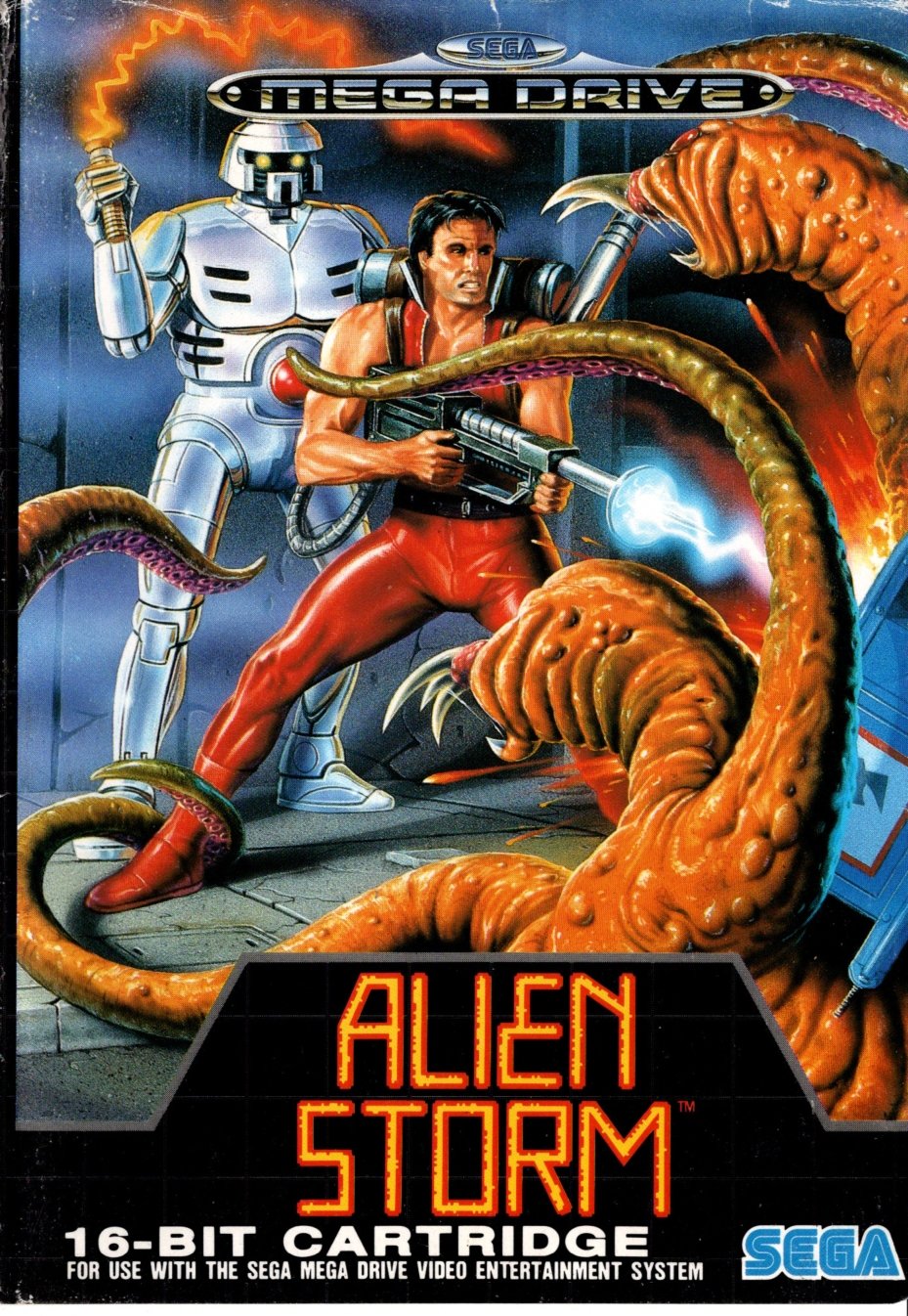 Alien Storm - Mega Drive - Super Retro - Mega Drive
