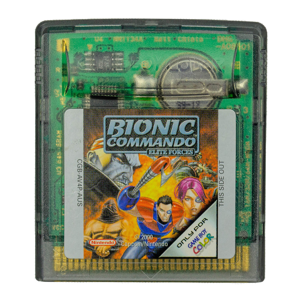 Bionic Commando: Elite Forces - Super Retro - Game Boy Color