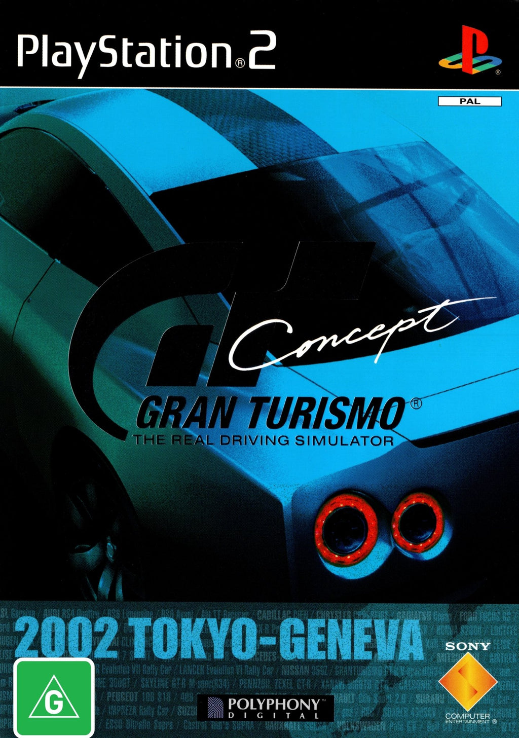 Gran Turismo Concept 2002 Tokyo-Geneva - PS2 - Super Retro - Playstation 2