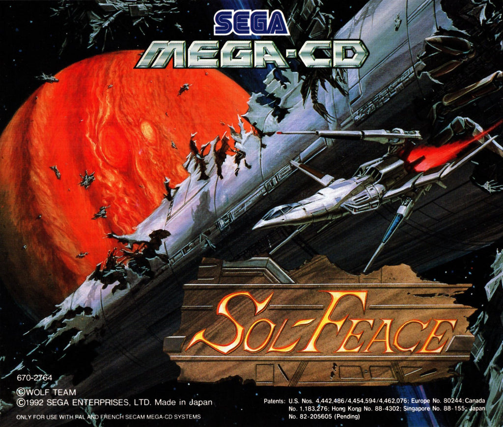 Sol-Feace - Sega Mega CD - Super Retro - Mega CD