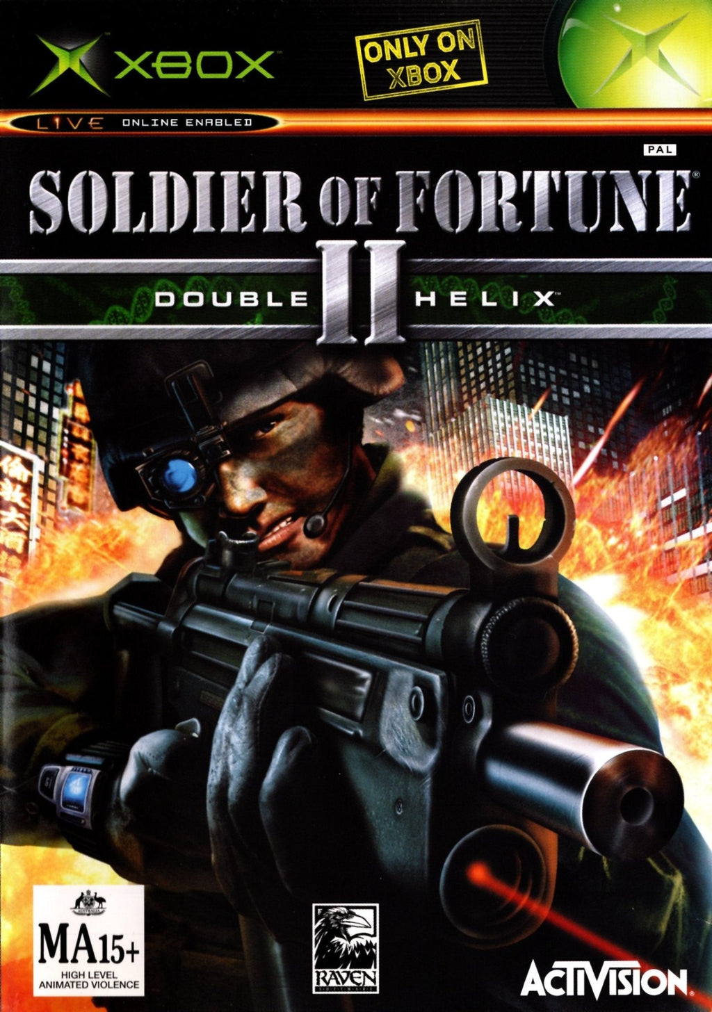 Soldier of Fortune II Double Helix - Super Retro - Xbox