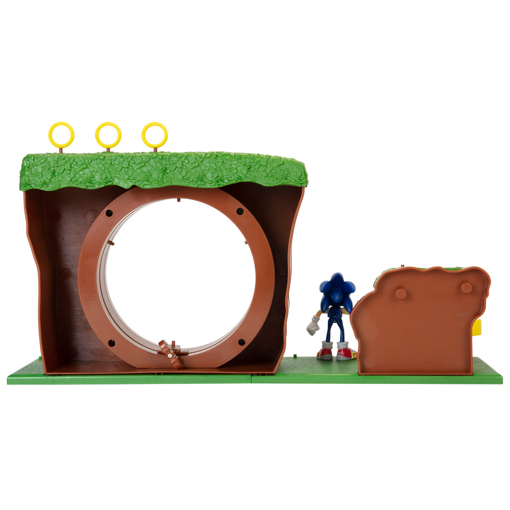 Sonic the Hedgehog Green Hill Zone Playset - Super Retro - Merchandise