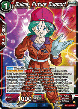 (020) Bulma, Future Support - Perfect Combination - Super Retro ...