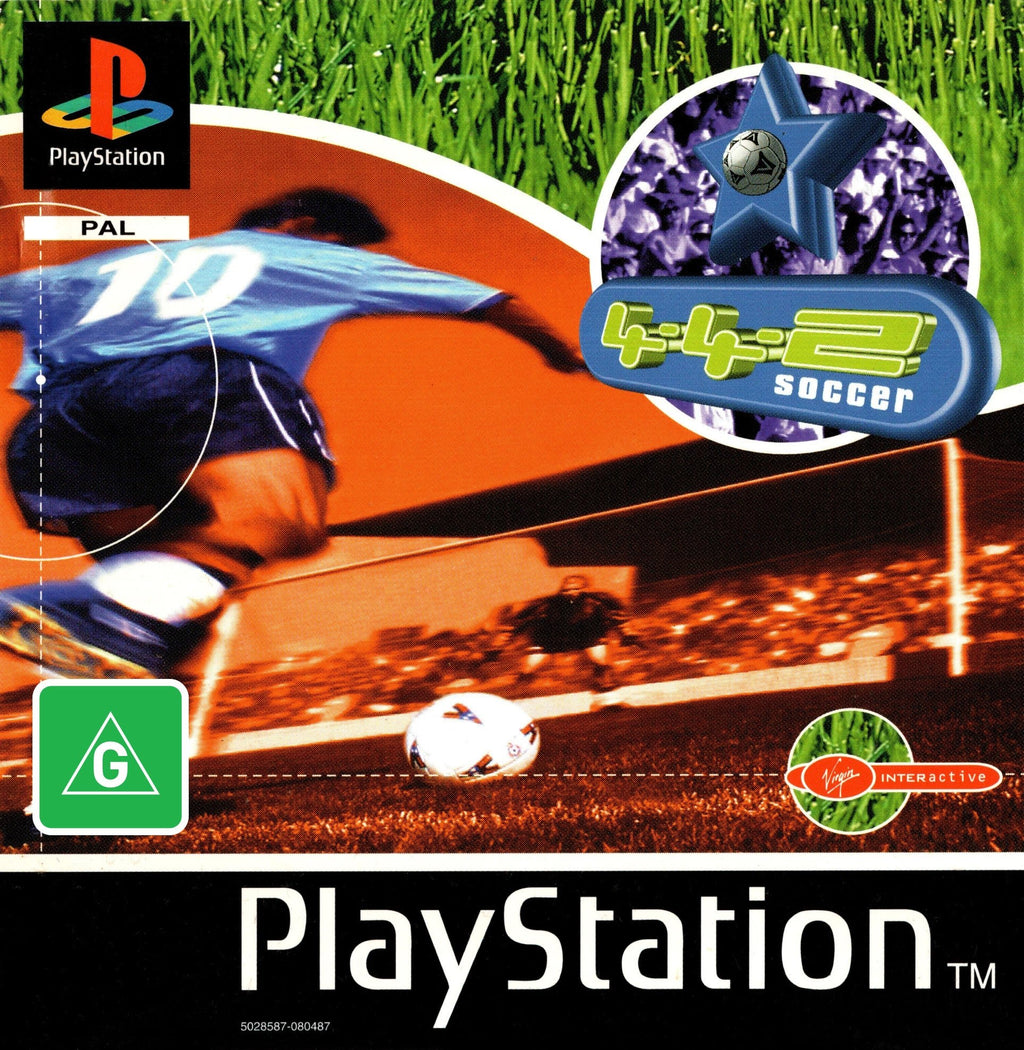 4-4-2 Soccer - PS1 - Super Retro - Playstation 1