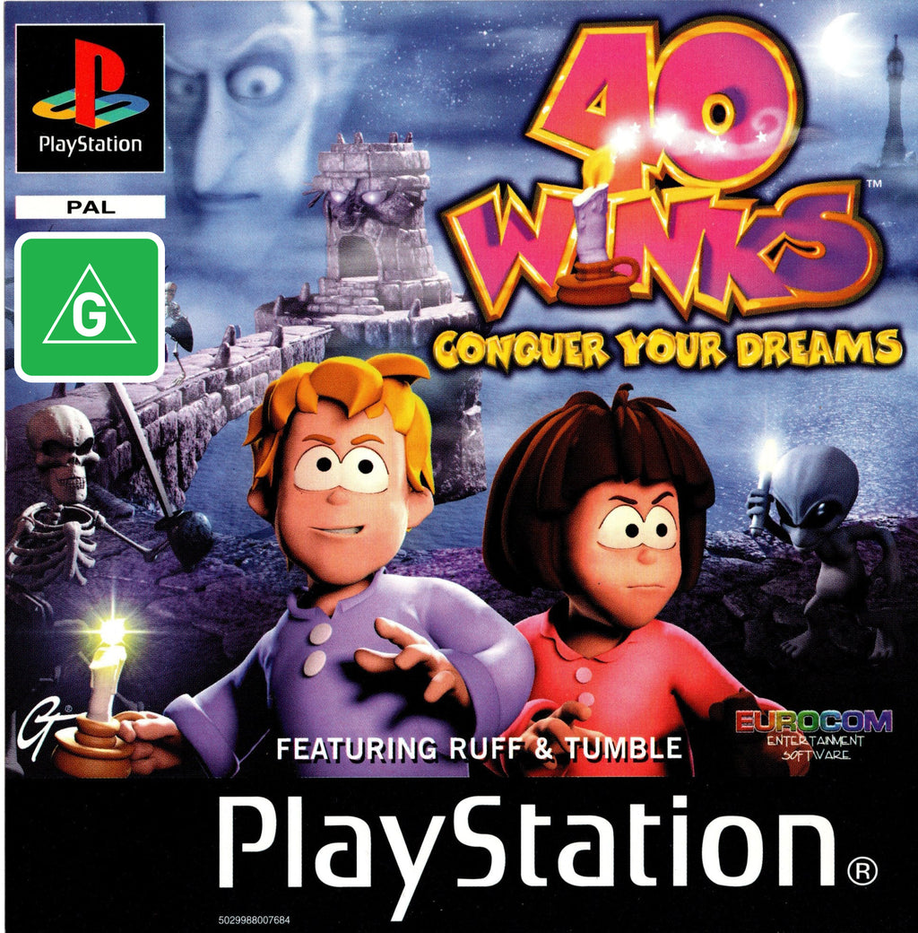 40 Winks - Super Retro - Playstation 1