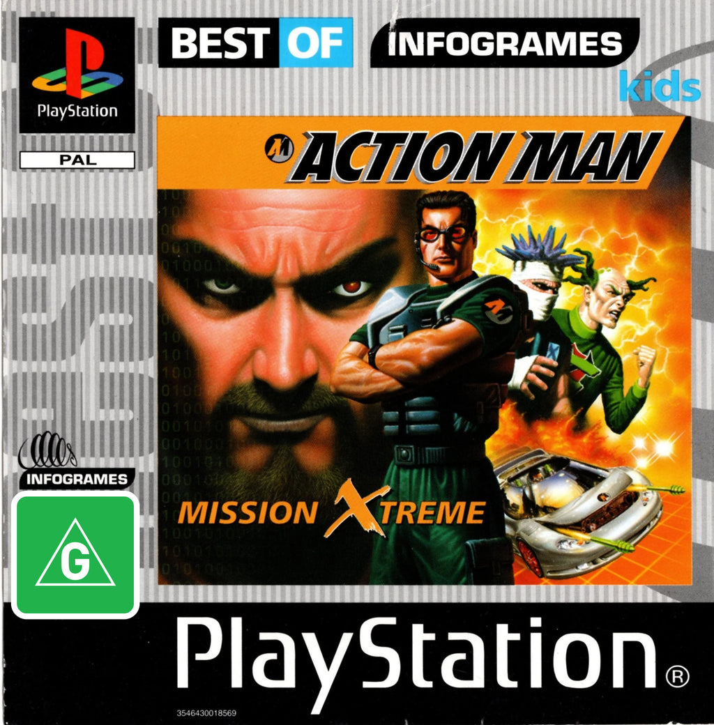 Action Man - PS1 - Super Retro - Playstation 1