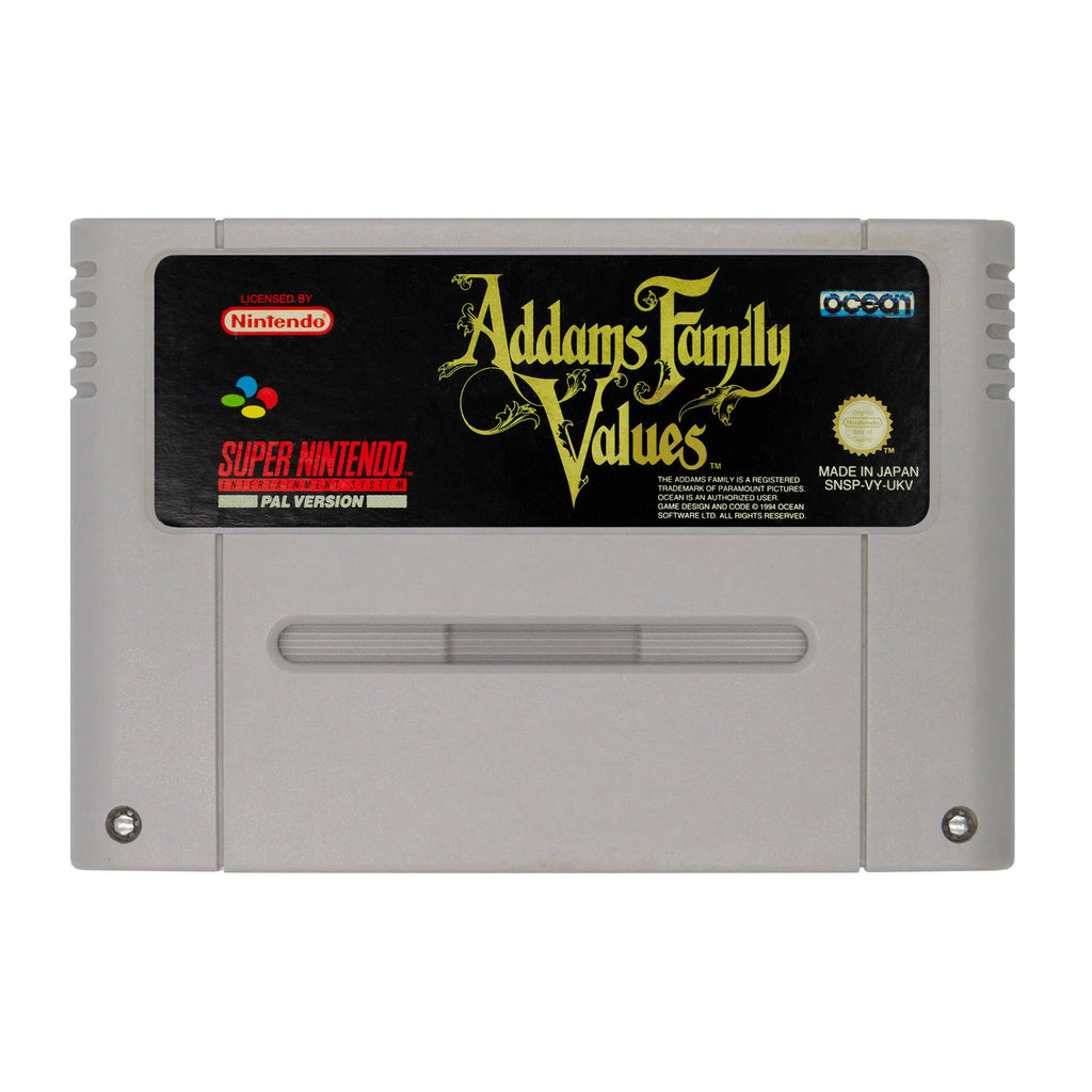 Addams Family Values - SNES - Super Retro - Super Nintendo