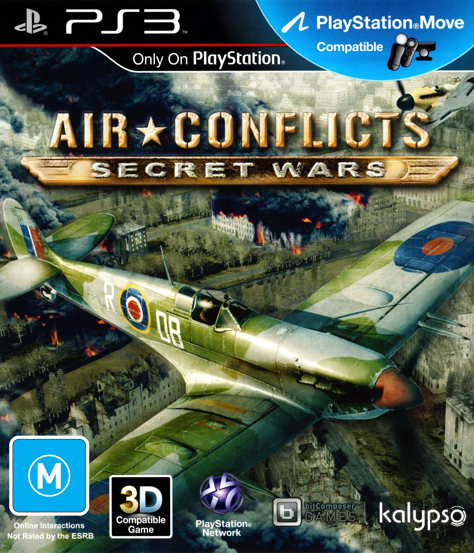 Air Conflicts: Secret Wars - PS3 - Super Retro - Playstation 3