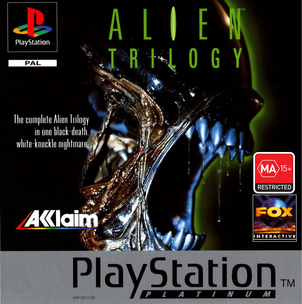 Alien Trilogy - PS1 - Super Retro - Playstation 1
