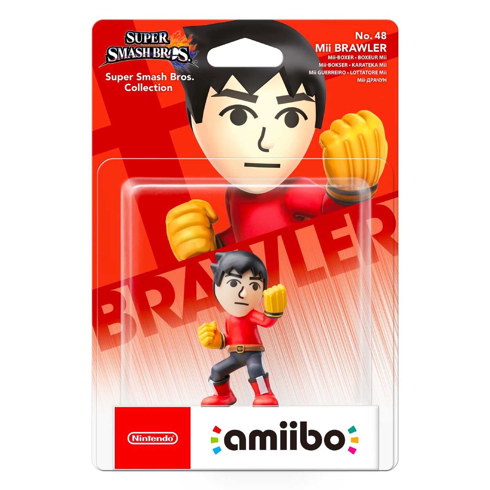 Amiibo - Mii Brawler (Unboxed) - Super Retro - Amiibo
