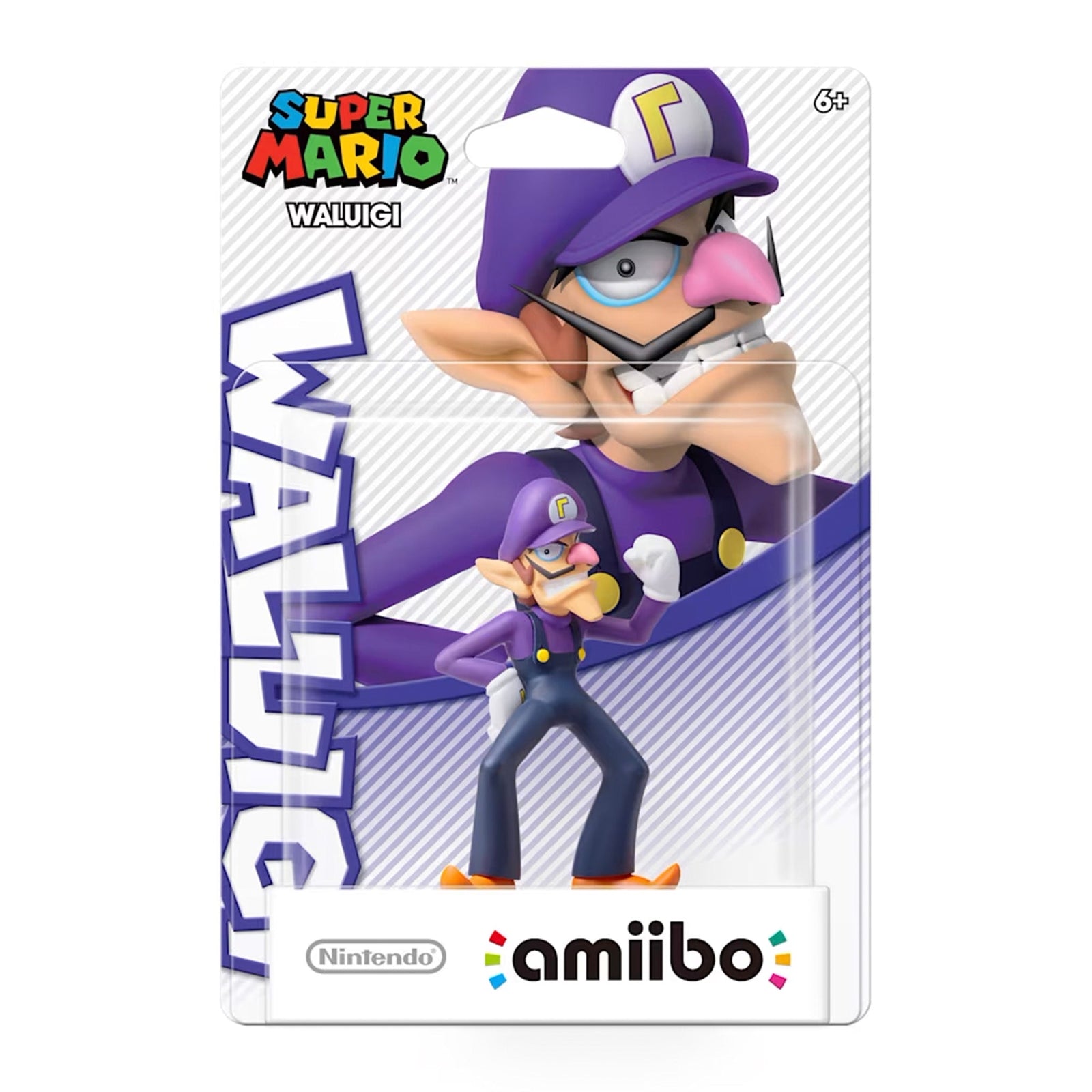 Amiibo - Waluigi (Super Mario Collection) - Super Retro - Amiibo