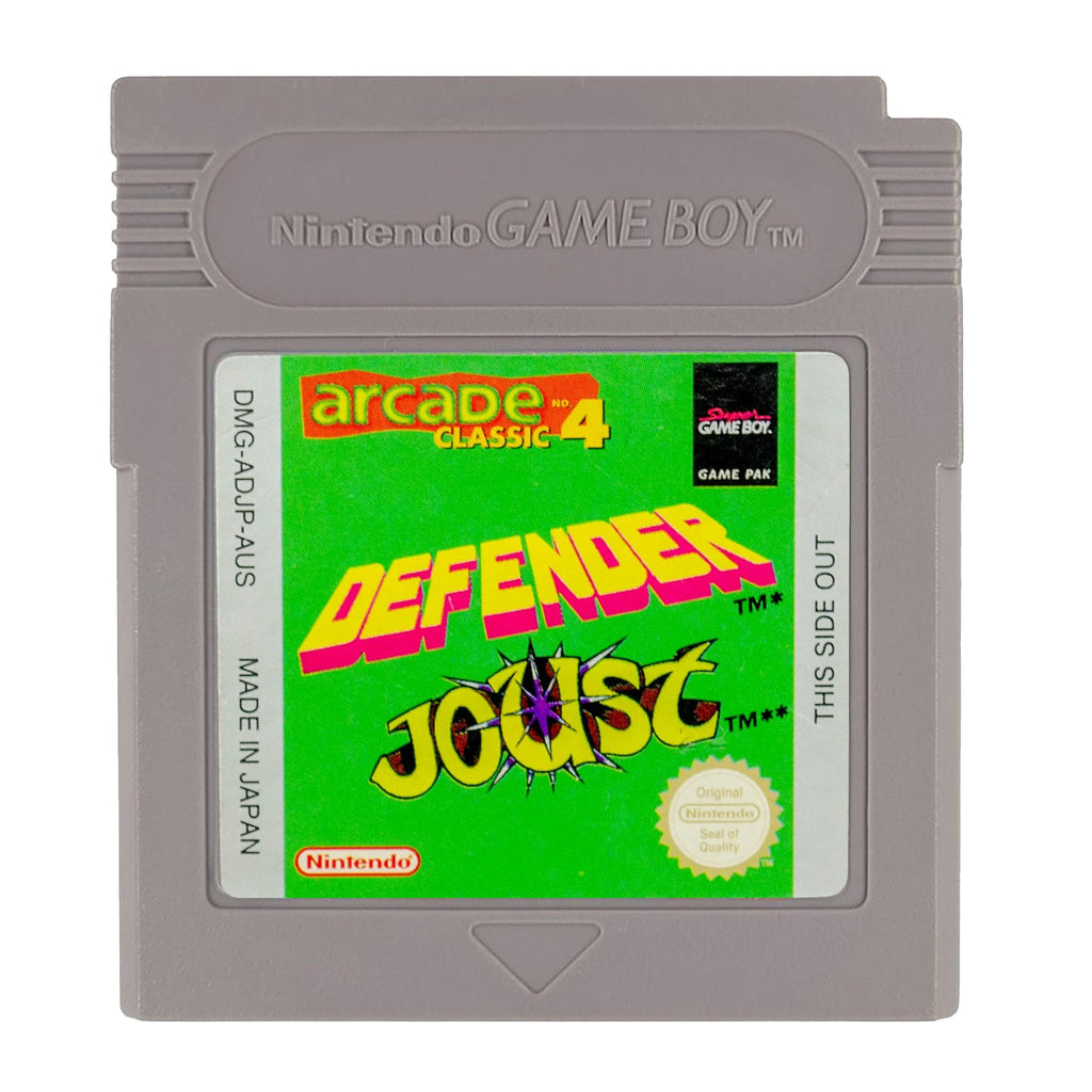 Arcade Classic 4: Defender/Joust - Super Retro - Game Boy