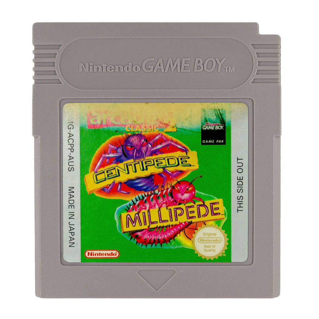 Arcade Classic No. 2: Centipede / Millipede - Super Retro - Game Boy