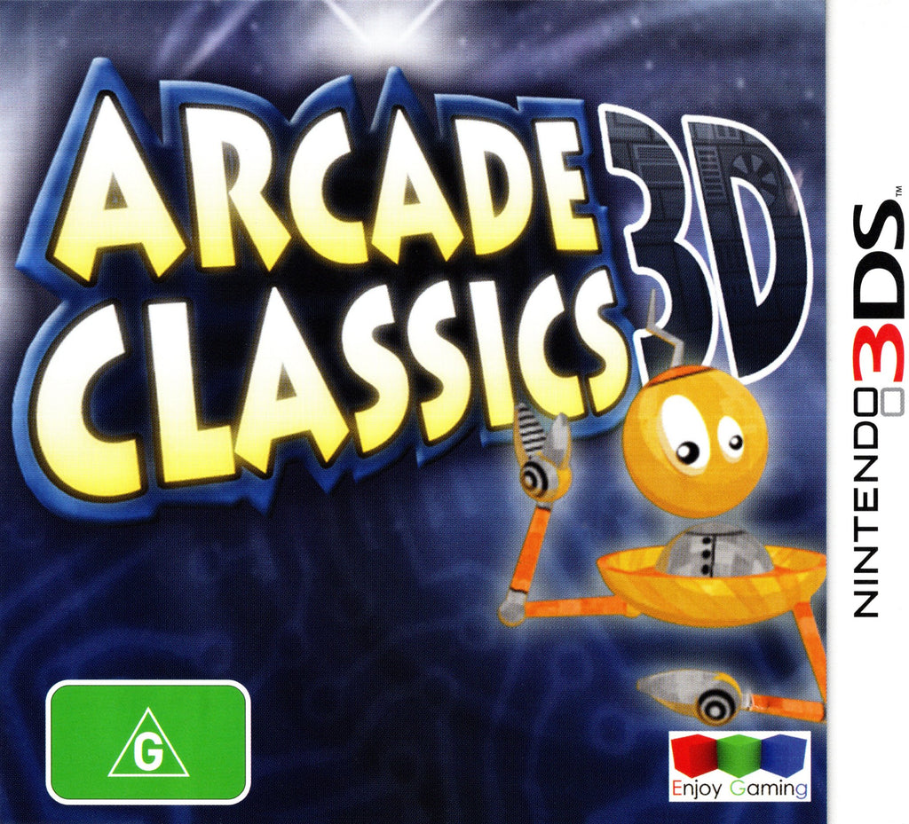 Arcade Classics 3D - 3DS - Super Retro - Nintendo 3DS