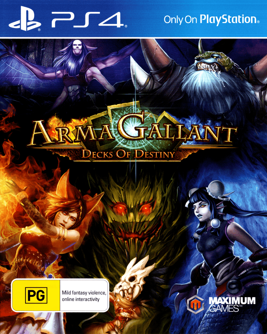ArmaGallant: Decks of Destiny - PS4 - Super Retro - Playstation 4