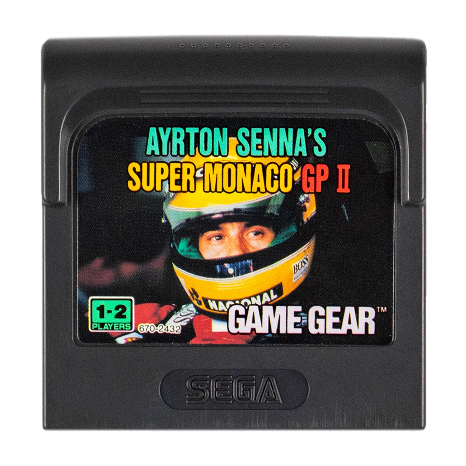 Ayrton Senna’s Super Monaco GP II - Game Gear - Super Retro - Sega Game ...