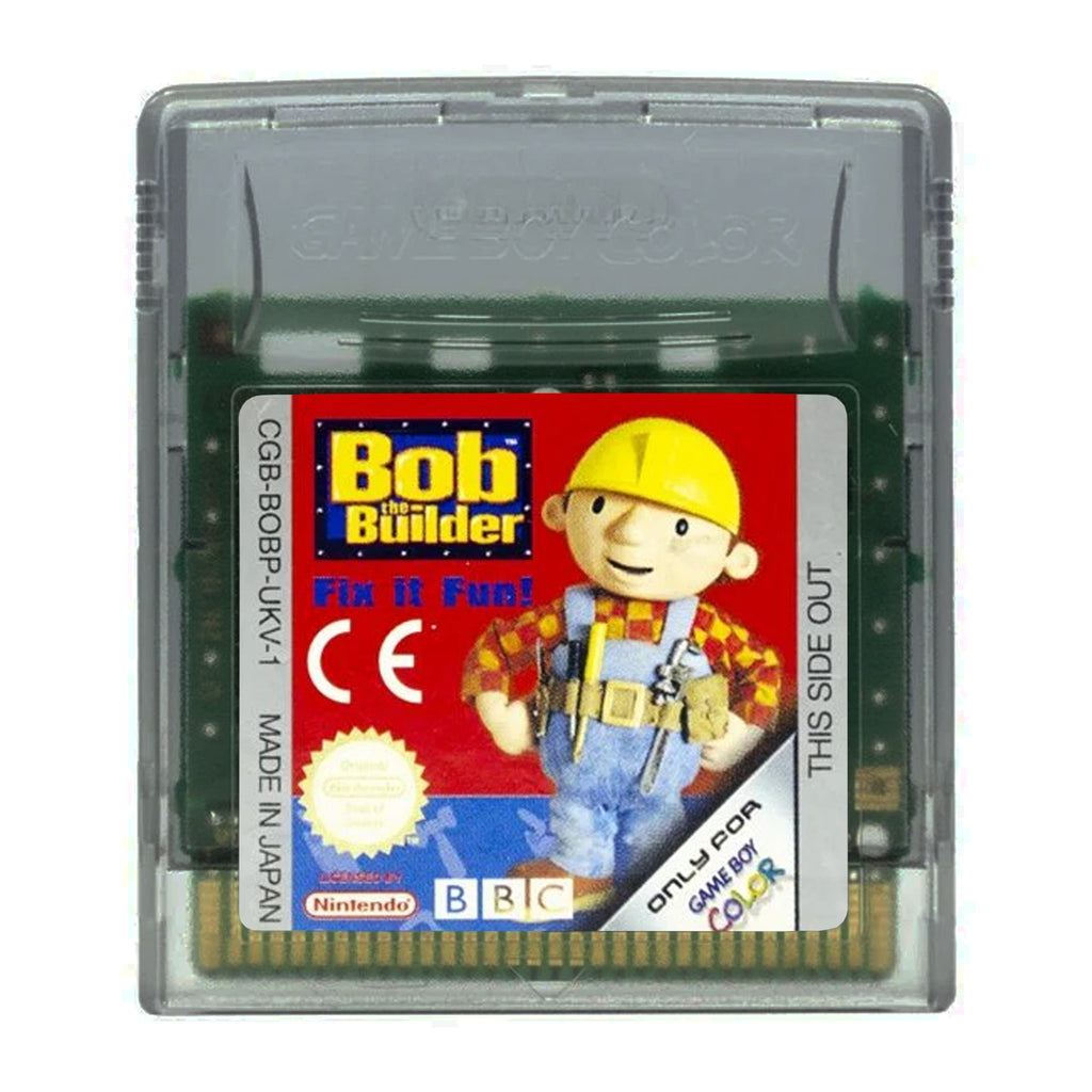 Bob the Builder Fix It Fun! - Game Boy Color - Super Retro - Game Boy Color
