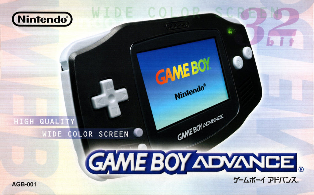 Console - Game Boy Advance (Black) - Super Retro - Game Boy Advance