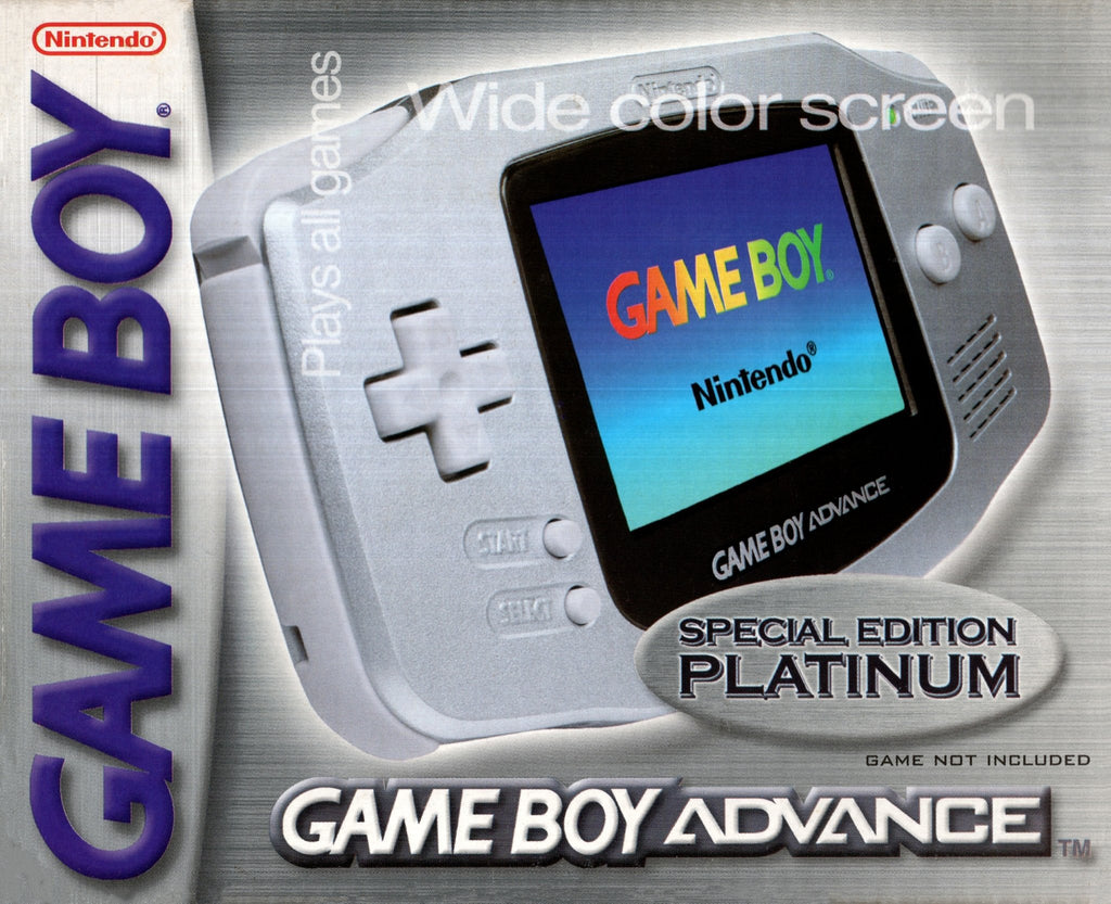 Console - Game Boy Advance (Silver) - Super Retro - Game Boy Advance