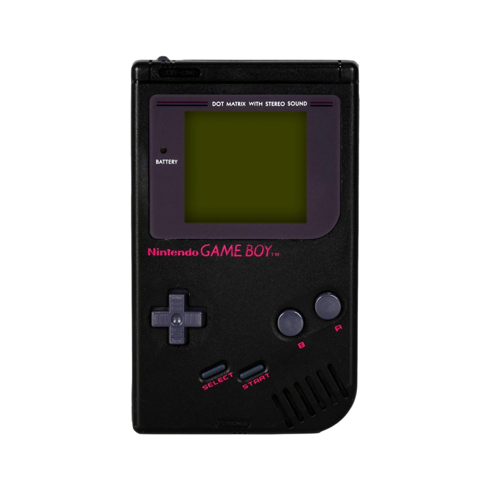 Console - Game Boy Classic (Black) - Super Retro - Game Boy