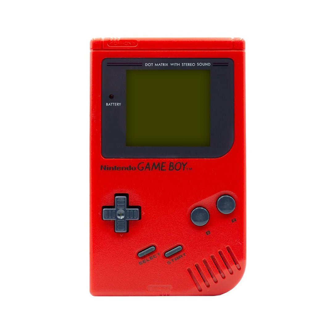 Console - Game Boy Classic (Red) - Super Retro - Game Boy
