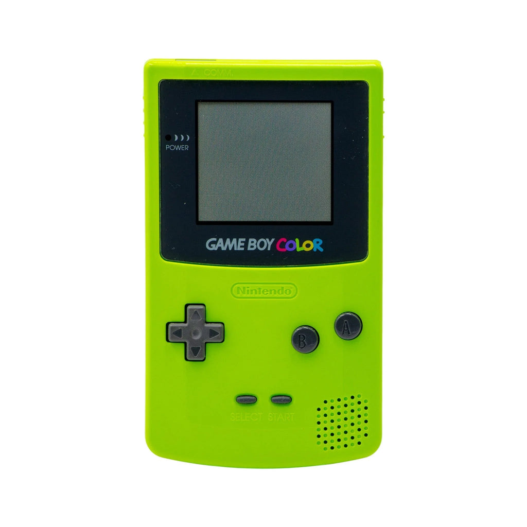 Console - Game Boy Color (Kiwi - Neon Green) - Super Retro - Game Boy Color
