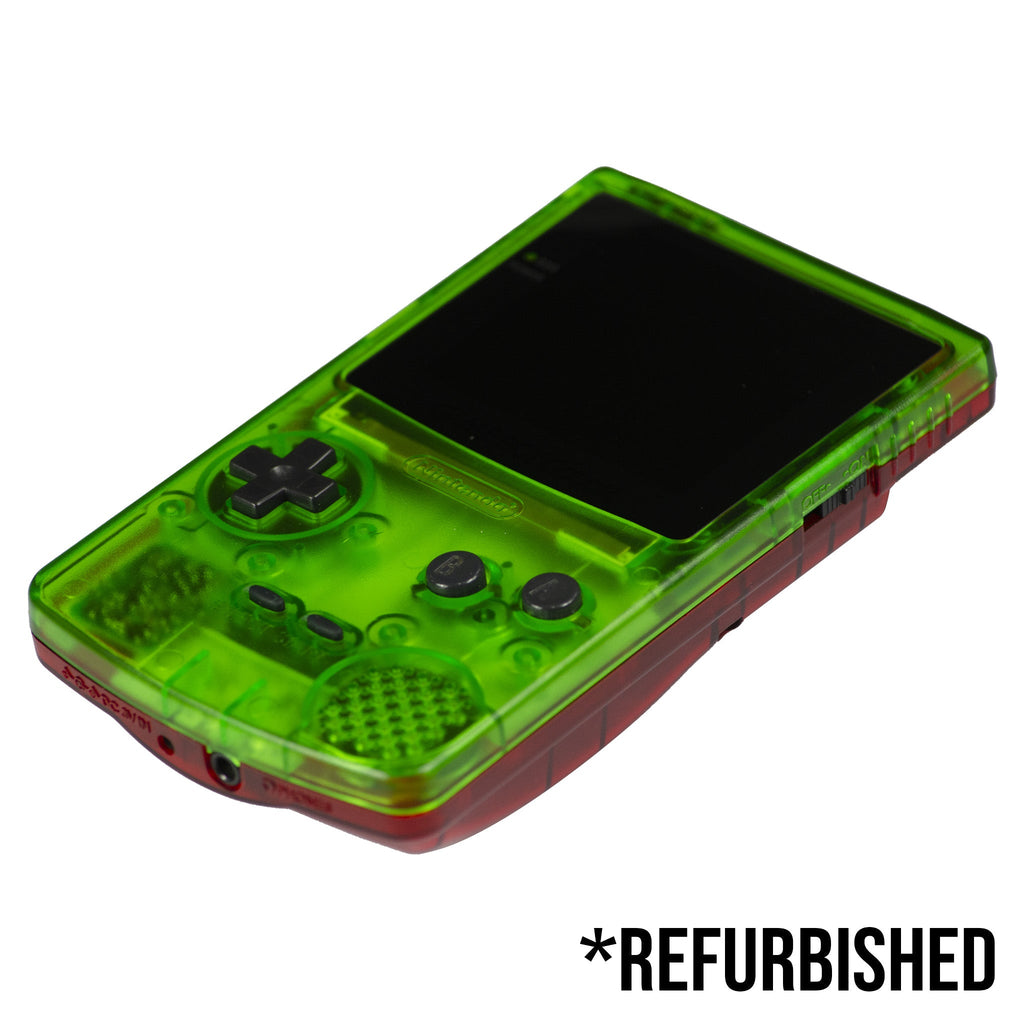 Console - Game Boy Color (New Generic Shell - Strawberry) (BACKLIT ...