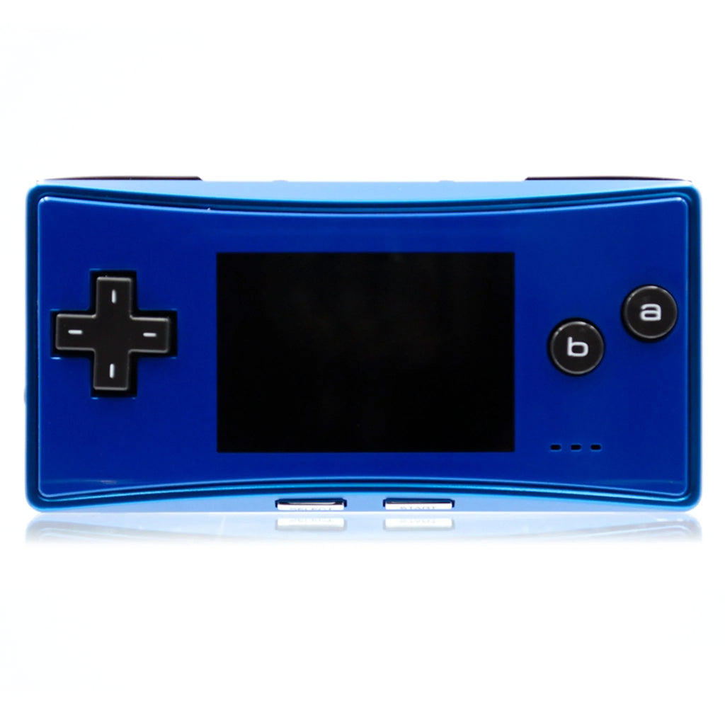 Console - Game Boy Micro (Blue) - Super Retro - Game Boy Advance