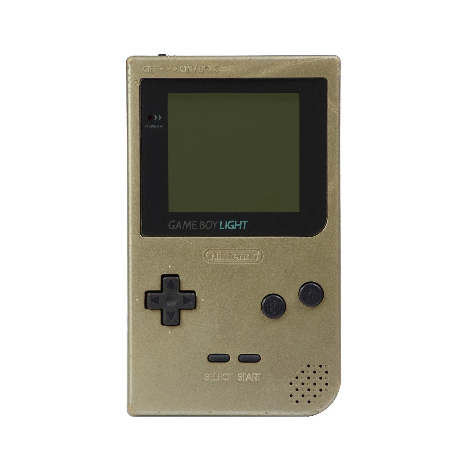 Console - Game Boy Pocket Light (Gold) - Super Retro - Game Boy