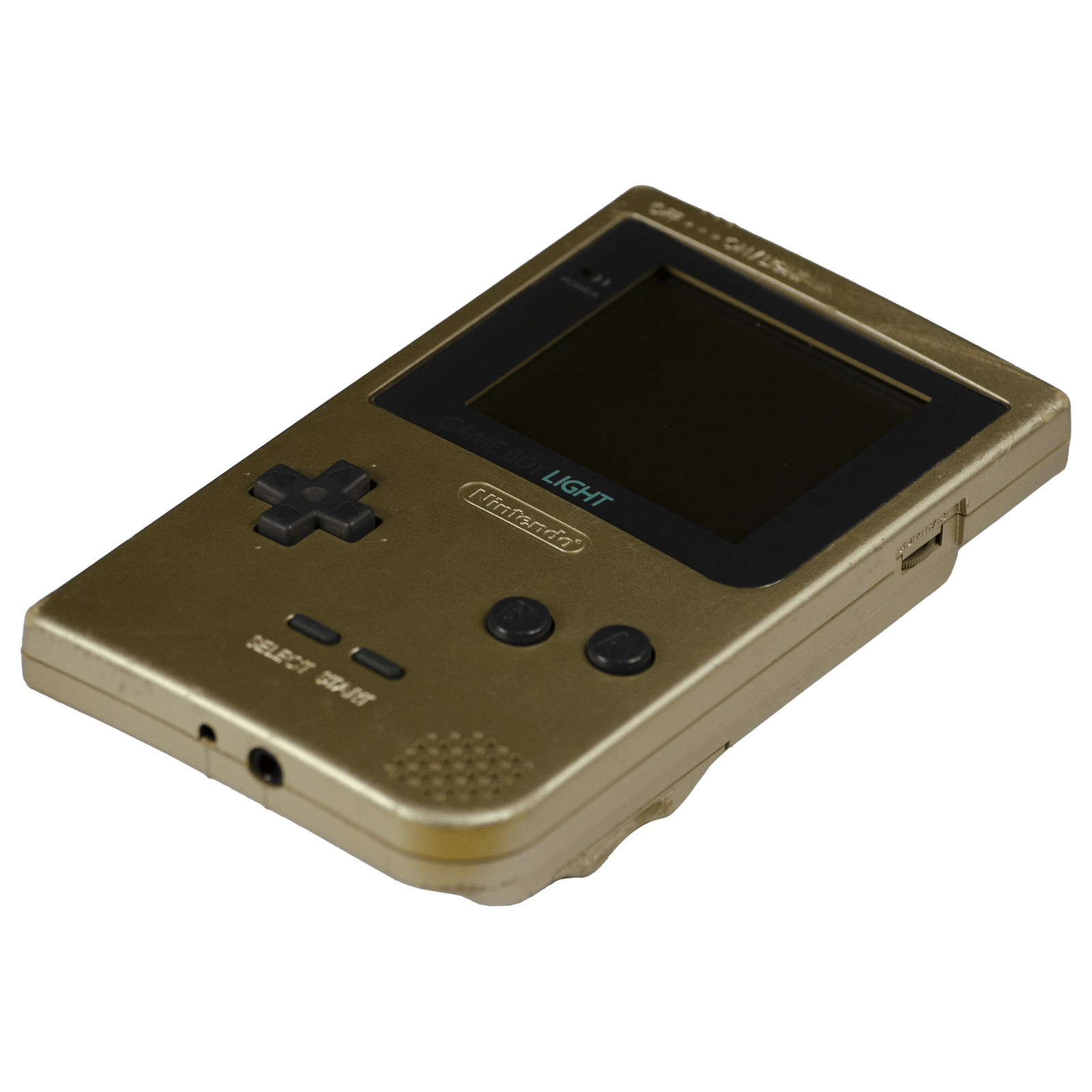 Console - Game Boy Pocket Light (Gold) - Super Retro - Game Boy