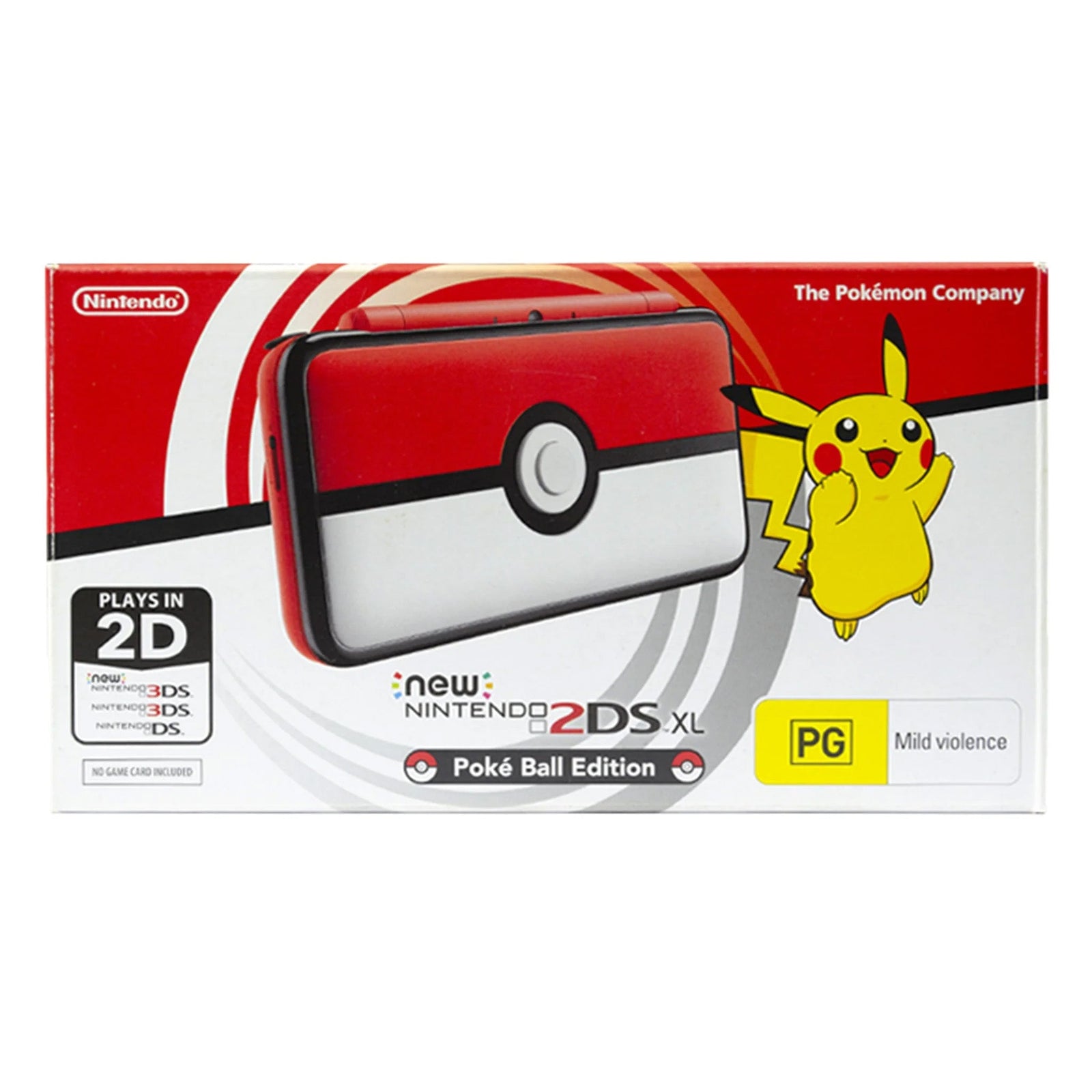 Console - New 2DS XL (Pokeball Edition) - Super Retro - Nintendo 3DS