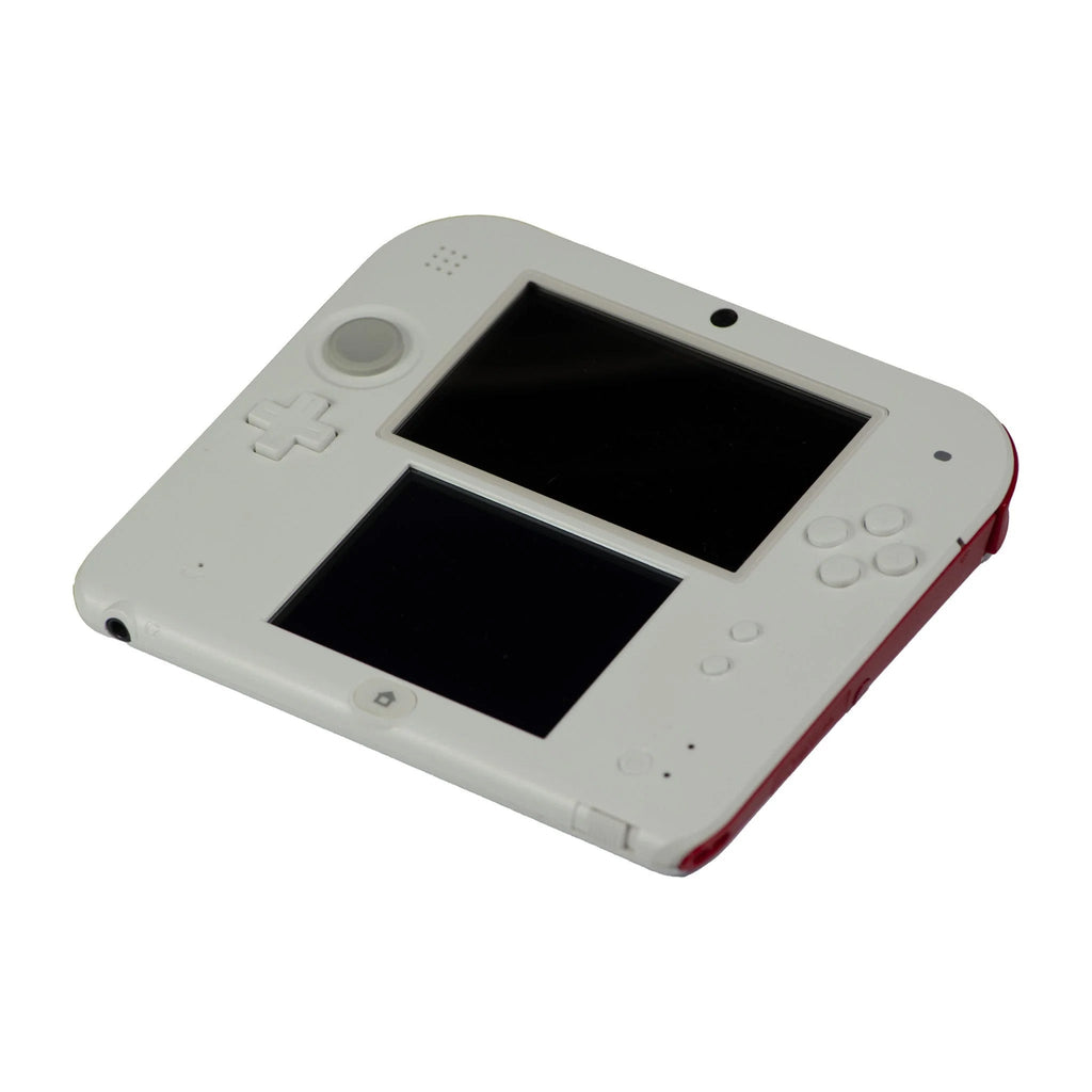 Console - Nintendo 2DS (White/Red) - Super Retro - Nintendo 3DS