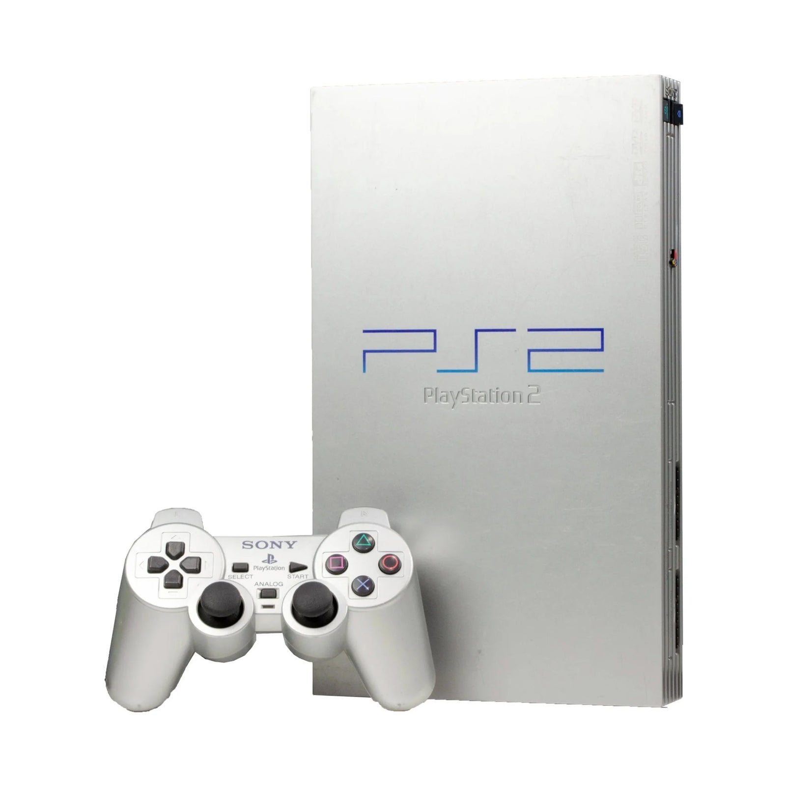 Console - Playstation 2 (Silver) - Super Retro - Playstation 2