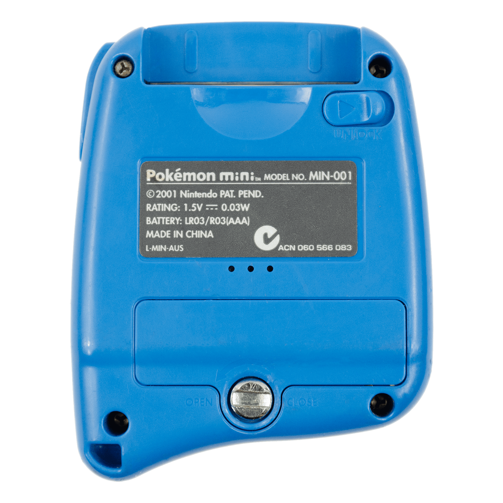 Console - Pokemon Mini (Blue) - Super Retro - Nintendo