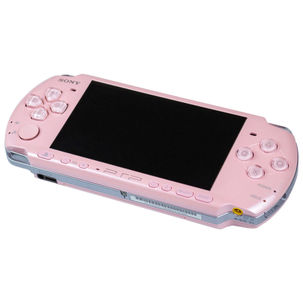 Console - PSP 3000 (Blossom Pink) - Super Retro - PSP