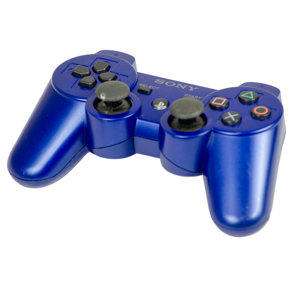 Controller - Playstation 3 Sixaxis DualShock 3 (Blue) - Super Retro ...