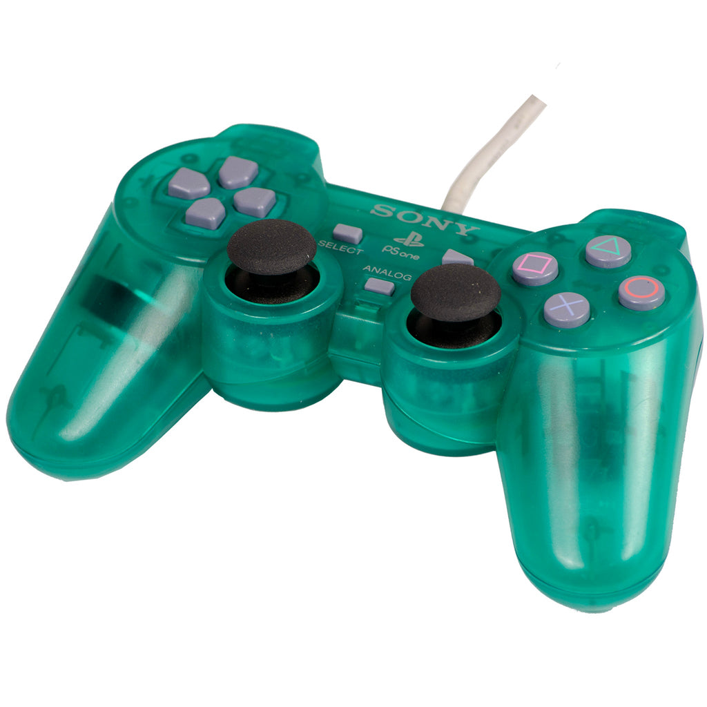 Controller - PS One (Clear Green) - Super Retro - Playstation 1