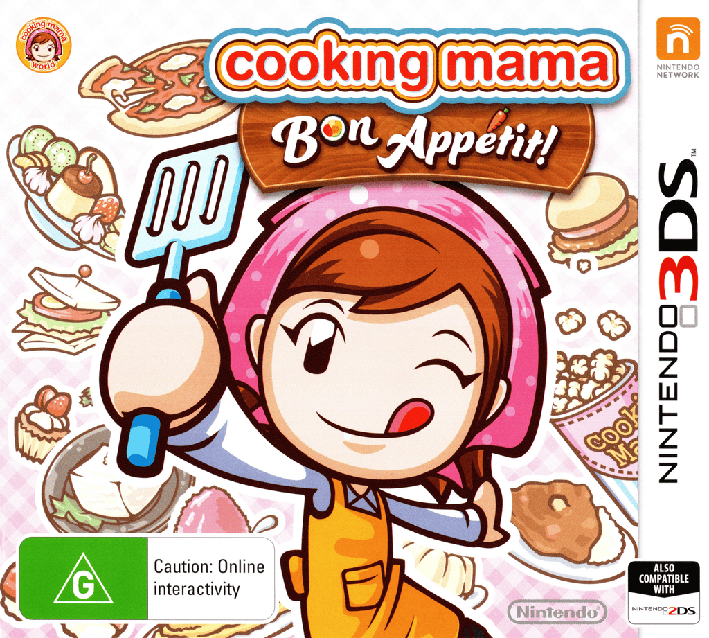 Cooking Mama: Bon Appetit! - 3DS - Super Retro - Nintendo 3DS