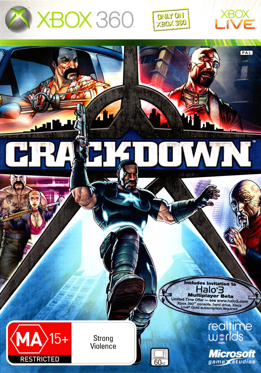 Crackdown - Super Retro - Xbox 360