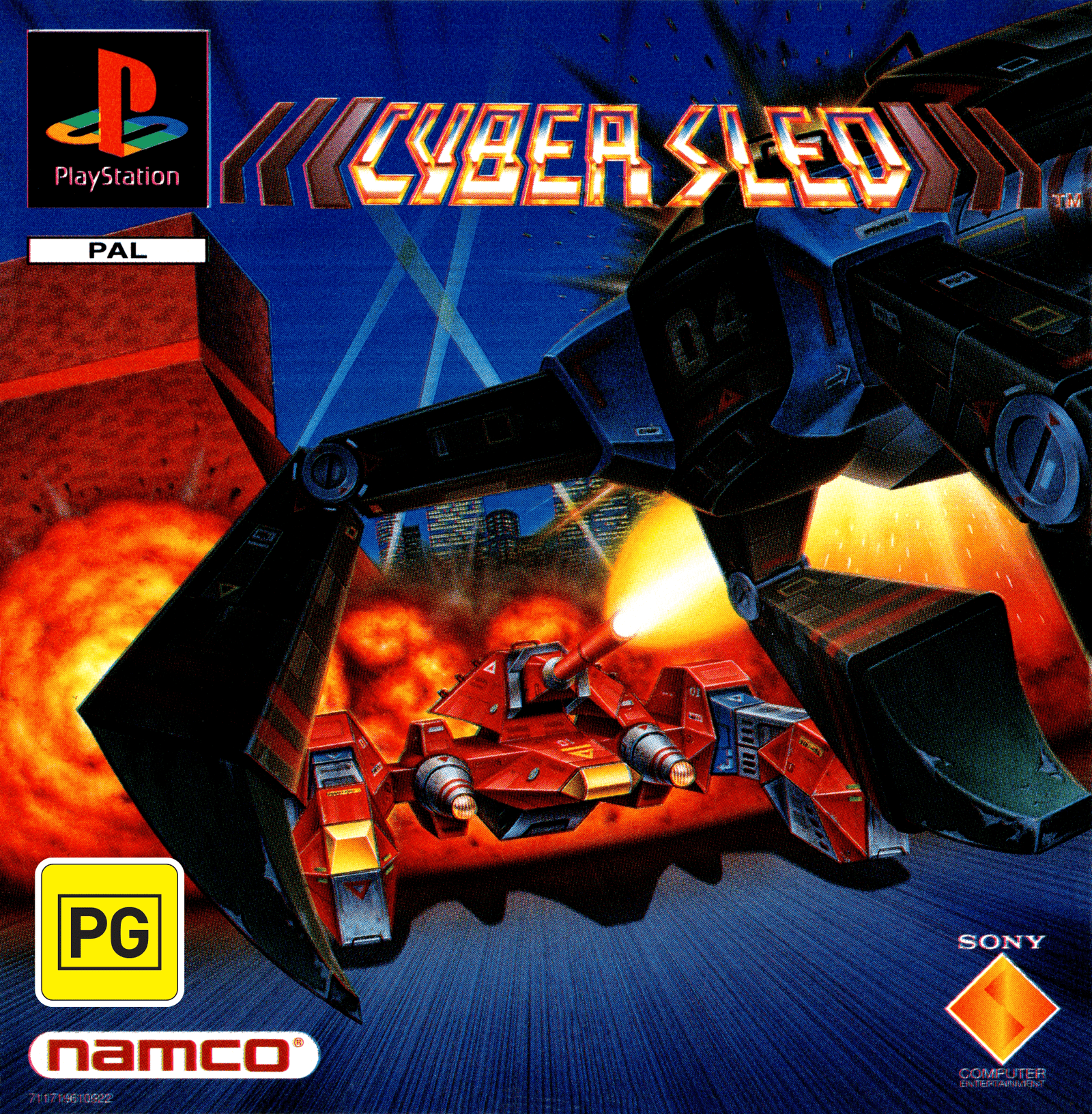 Cyber Sled - Super Retro - Playstation 1