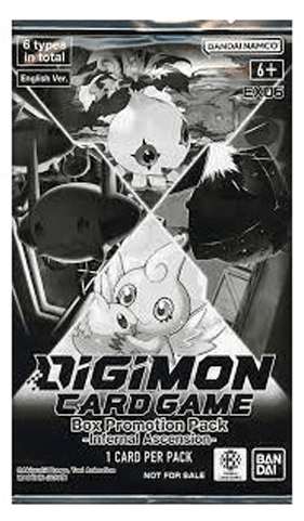 Digimon - Infernal Ascension Box Promotion Pack (EX6) - Super Retro ...