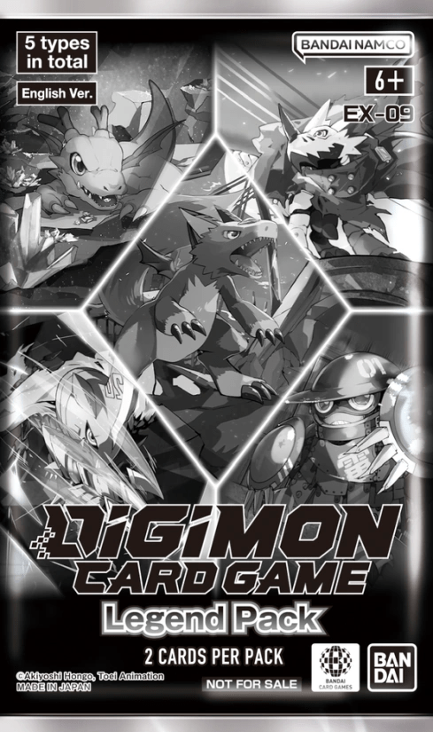 Digimon - Legend Pack (EX9) - Super Retro - Preowned Trading Cards
